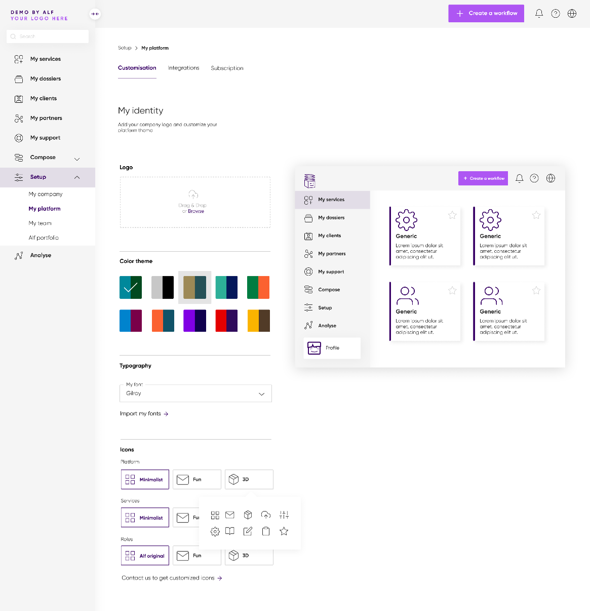 Is the Alf platform customizable? - Alf